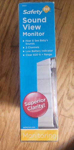 Safety 1st Sound View Monitor 08021 2-channel Baby Monitoring System ...