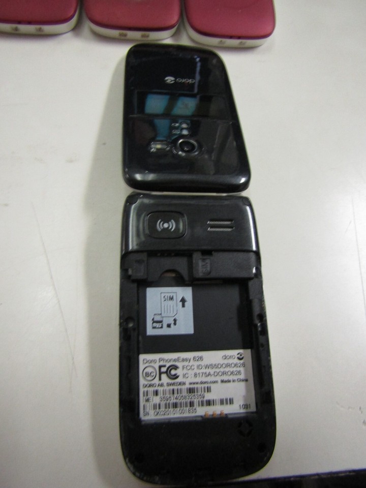 DORO PHONE EASY 626 (CONSUMER CELLULAR) CLEAN ESN, UNTESTED, PLEASE ...