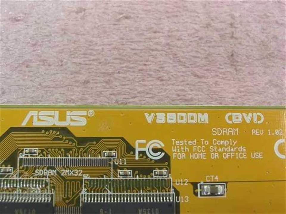 ASUS V3800M AGP Video Card 32 MB SDRAM - Sony PCV-RX Series - 15-pin ...