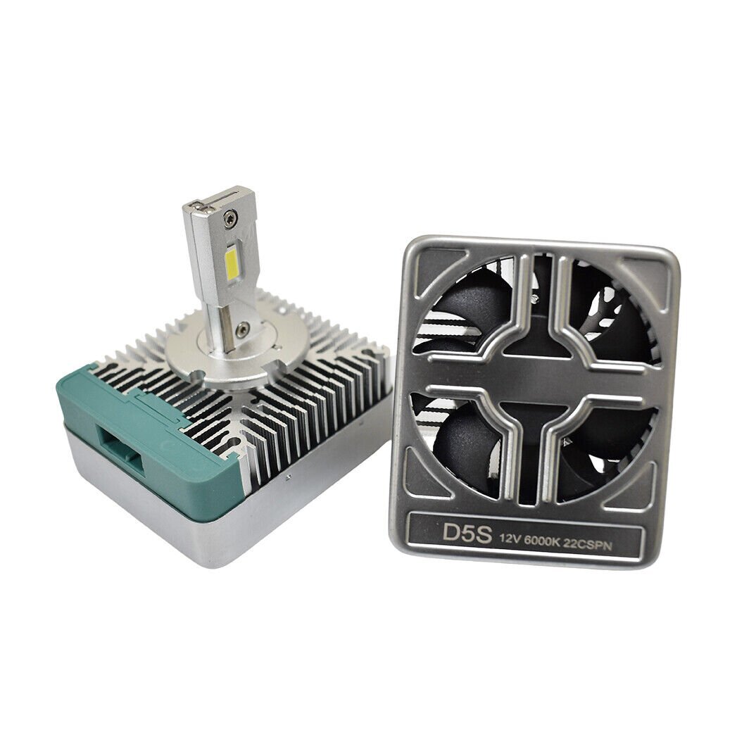D5S 6000K 35WX2 LED Replacement Bulb Factory Xenon Headlight Kit Lamp ...