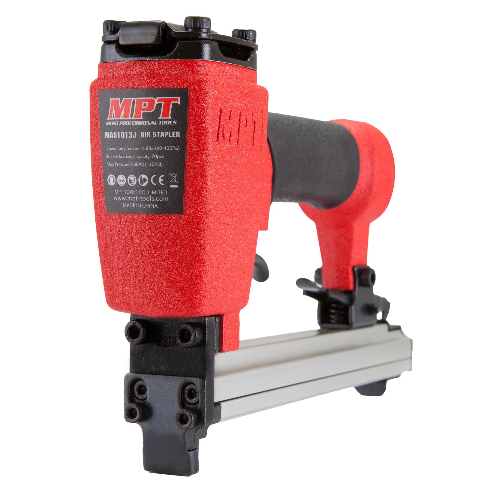 MPT PRO Air Staple Gun Kit Finishing Stapler with 5000pc Staples ...