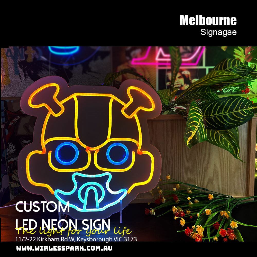 Bumblebee LED Neon Light 5v Sign Decoration Movie Transformer 40cm ...