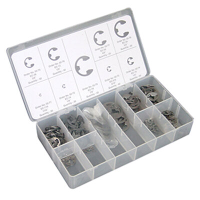 1 Kit of Universal E-Clip Assortment suitable for Various Applications ...