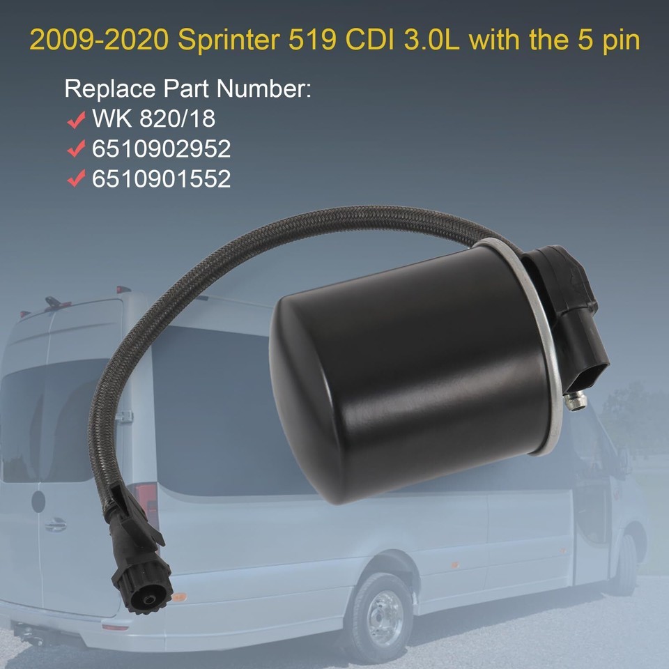 1pc Fuel Filter 6510902952 For Mercedes Benz W204 X204 V212 S212 ...