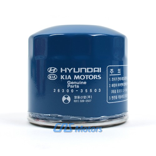 GENUINE Engine Oil Filter & Washer for Genesis Hyundai Kia OEM ...