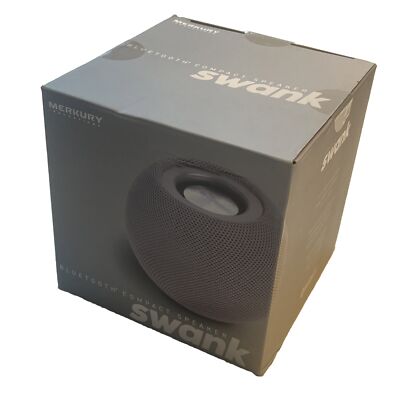 Merkury Innovation Swank Bluetooth Compact Speaker 2” Driver Grey | eBay