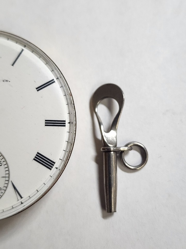 Antique 1875 American Watch Co. Waltham Pocket Watch Movement Wm ...