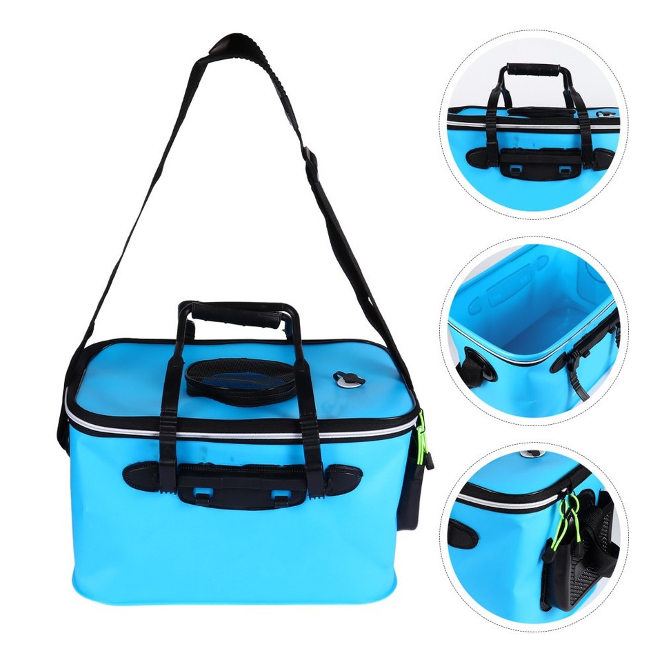Portable Fishing Bag Folding Fishing Bucket Fish Box Bucket Fish Box ...