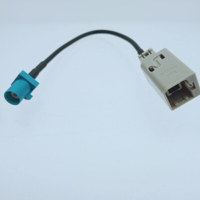 GT5-1PP Gray Male to Fakra Z Plug Male Straight RF Pigtail RG174 15cm ...