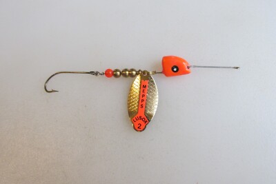 Lot #1700 Vintage Mepps Lusox #2 Weighted Spinner New Out Of Kit | eBay