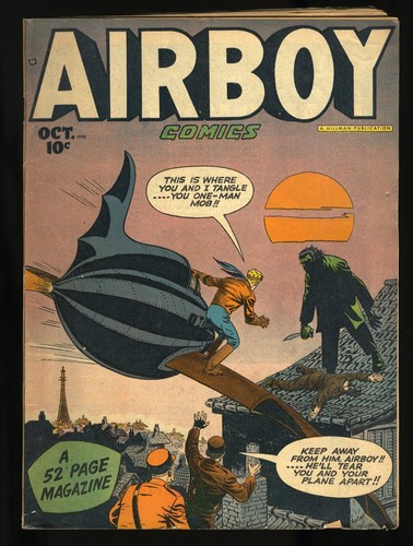 Airboy Comics v5 #9 FN- 5.5 Hillman 1948 | eBay