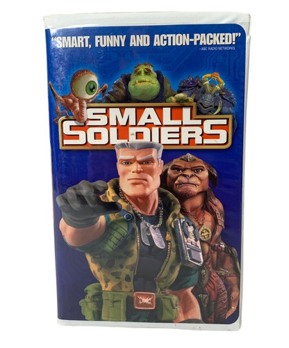 DreamWorks Small Soldiers (VHS, Vintage 1998, Clamshell), Kirsten Dunst ...