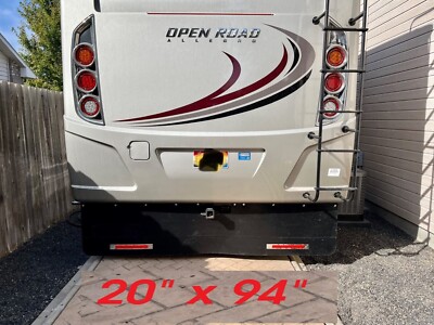 94"x20" Ultra Guard RV Motor Home Tow Guard Mud Flap 3/8 Thick Heavy ...