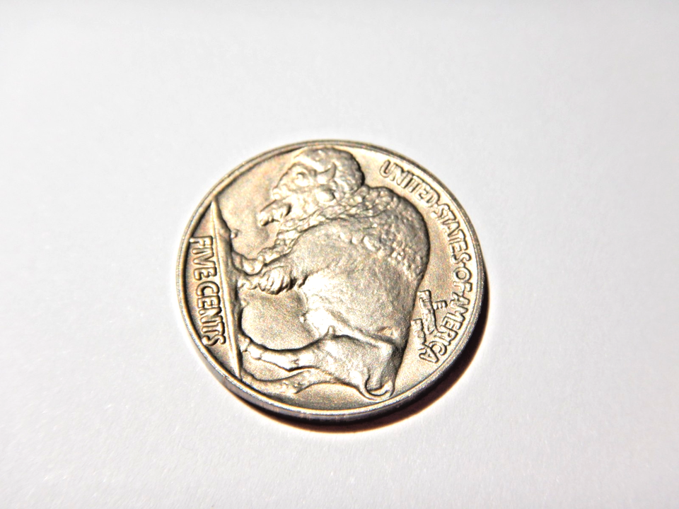 Rare 1933 Indian Buffalo Bison Nickel overstrike Daniel Carr Hobo Die ...
