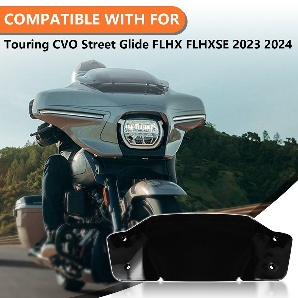 For Harley Davidson CVO Street Glide FLHX 2023-2024 Wave Windshield ...