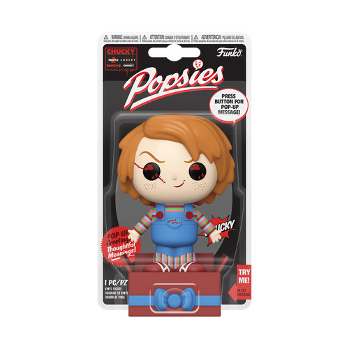 Funko Popsies: Chucky - Press Button For Pop Up Message Horror Figure ...