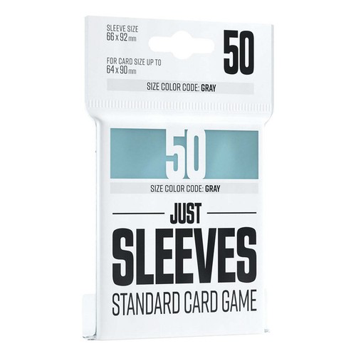 Gamegenic Just Sleeves Standard Card Game Clear 50ct | eBay Australia