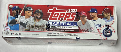 2022 Topps Baseball Complete Set Factory Sealed 660 Cards Hobby Series ...