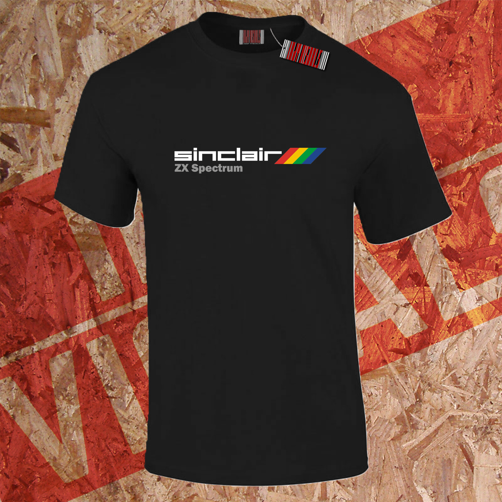 Sinclair ZX Computer Spectrum T-shirt Retro Gaming Vintage Video Games ...