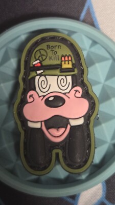 Dizey Goofy army Disney Patch Ranger Eyes Patch EDC RE | eBay