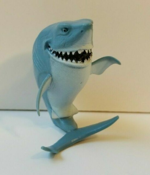 Disney Finding Nemo Bruce The Shark Figurine Cake Topper PVC Play ...
