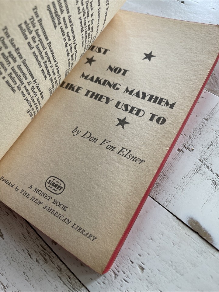 Lot of Vintage Signet Paperbacks – Classic Pulp & Crime Fiction | eBay