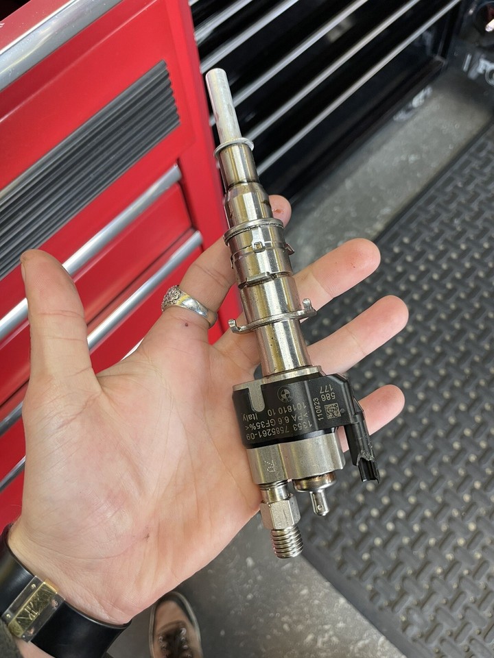 SET OF 6 GENUINE OEM FUEL INJECTORS FOR BMW N54 & N63 BMW INDEX 12 11 ...