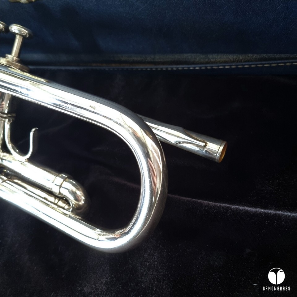 E.Benge Burbank MLP 3 bell trumpet case mouthpieces mute gamonbrass | eBay
