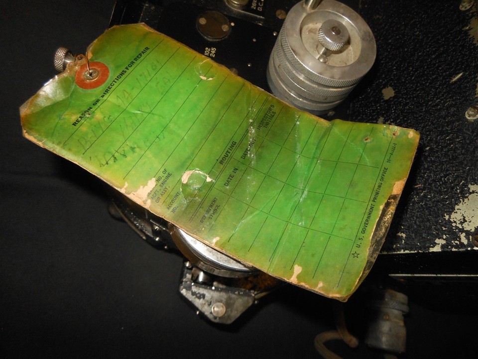 WW2 US Army Aircraft Norden Bombsight - P-2 END RATE COMPUTER - H2X ...