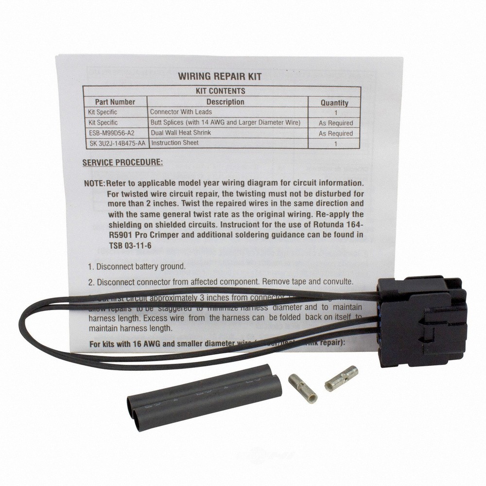 Idle Position Switch Connector Motorcraft WPT-1372 for sale online | eBay