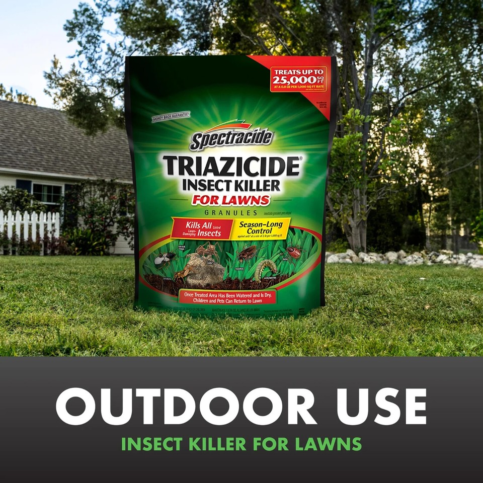 Spectracide Triazicide Insect Killer For Lawns Granules 20 lbs, Free ...