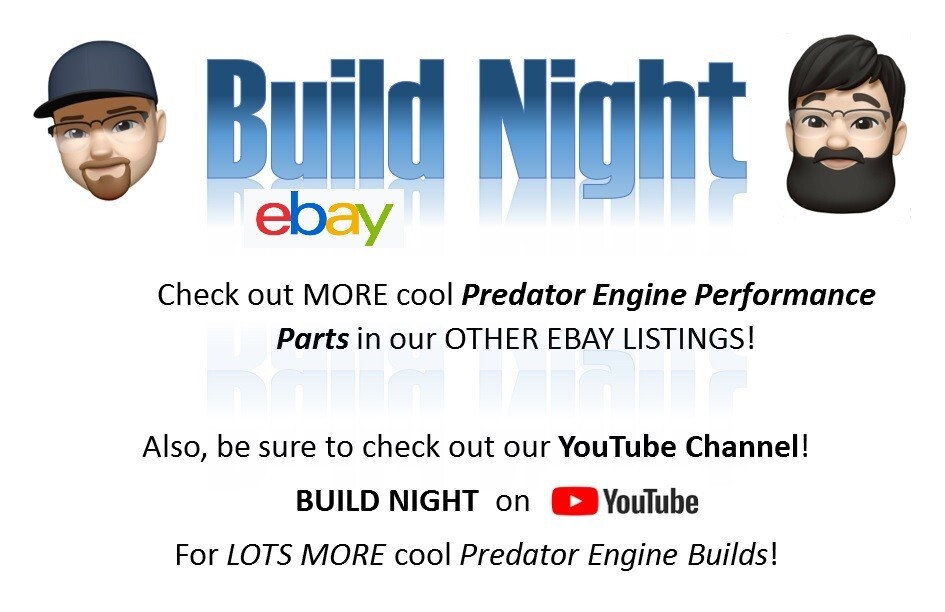 *NEW* “MODIFIED” Decal for Harbor Freight Predator 212cc engine! | eBay