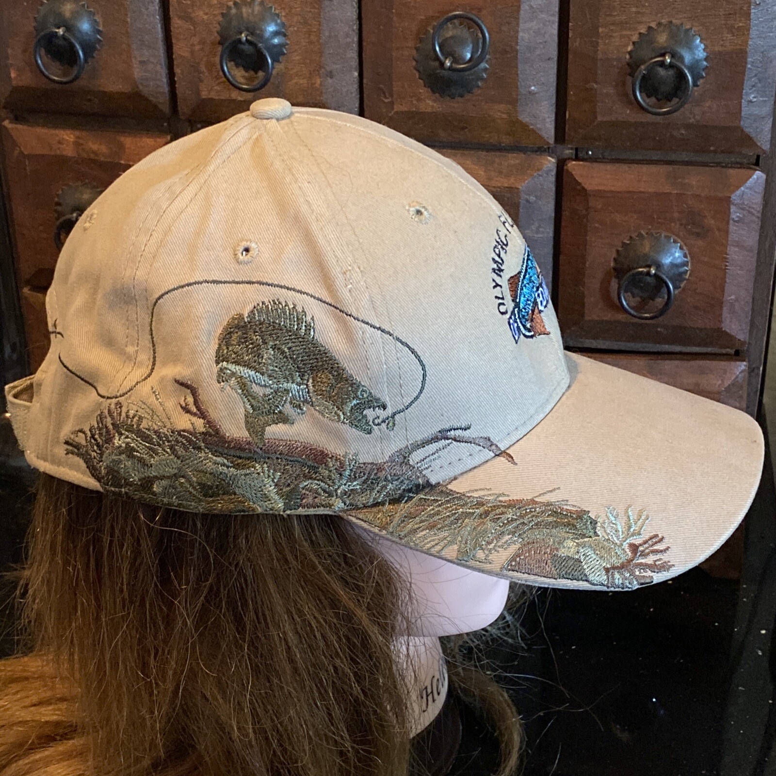Rare Dri-Duck Wildlife Series Baseball Cap Hat Olympi… - Gem