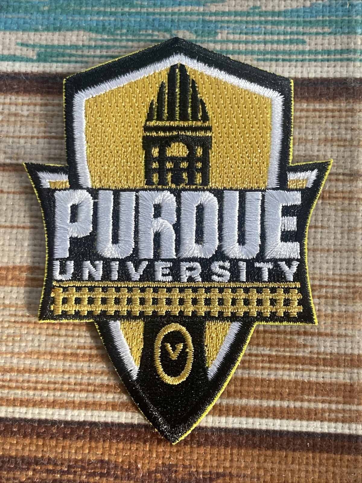 PU Purdue Boilermakers Vintage Embroidered Iron On Patch 3.5” X 2.5” | eBay