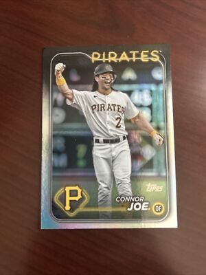 2024 Topps Series 1 Rainbow Foil #303 Connor Joe Pittsburgh Pirates ...