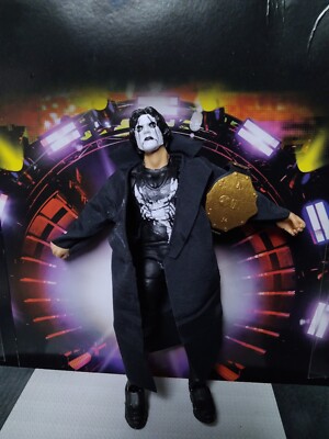 Wwe Ultimate Edition Custom Early Crow Sting Figure Wcw Nwo Aew Wwf ...