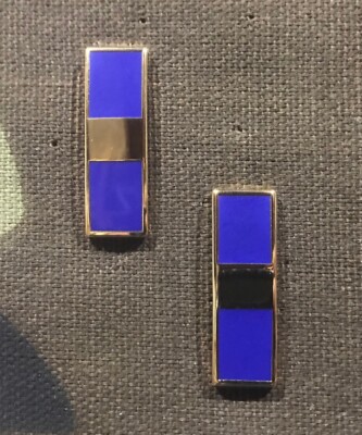 US NAVY WARRANT OFFICER WO-1 RANK INSIGNIA; FULL SIZE PAIR | eBay