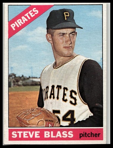 1966 Topps #344 Steve Blass | eBay