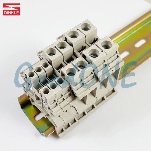 5PCS New DINKLE DK95 Pure Copper Rail Terminal Block | eBay