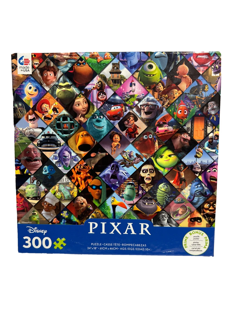 Disney Pixar Characters Collage