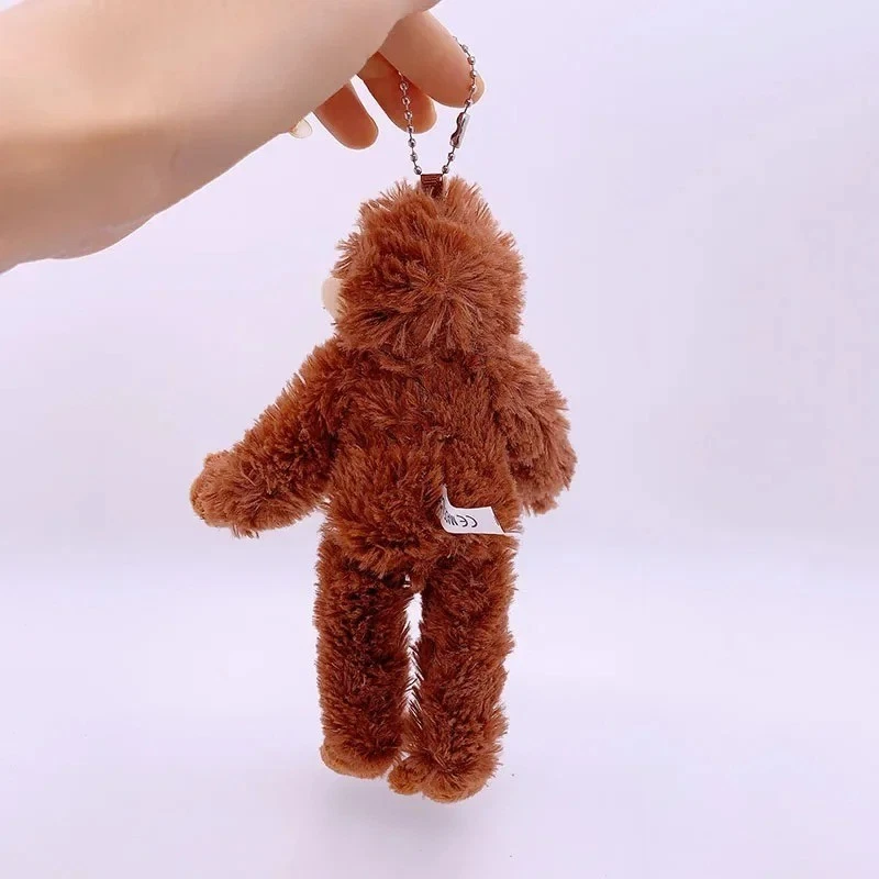 Monkey B 8 Inch Keychains Stuffed Animal Plush Toys Pendants Kids ...