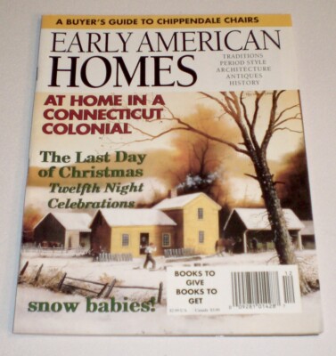 EARLY AMERICAN HOMES MAGAZINE ~ December 1999 ~ Snow Babies ~ E-4-3 | eBay