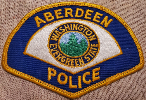 WA Aberdeen Washington Police Patch | eBay