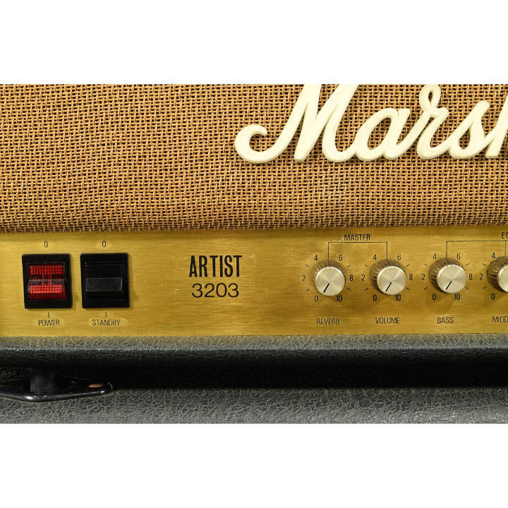 Marshall ARTIST 3203 30W HEAD AMP 1987 Operation has been confirmed ...