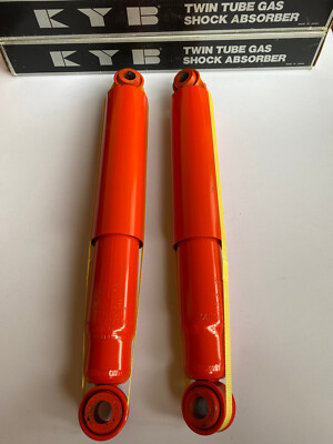 PAIR FRONT GAS SHOCK ABSORBERS FOR TOYOTA COASTER 1967-82 KYB JAPAN ...