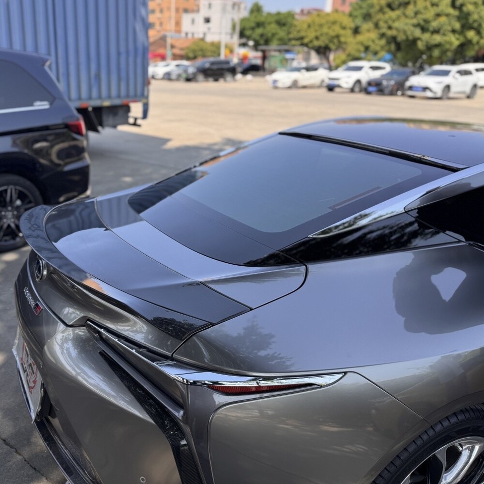 ART Style Fits Lexus LC500 LC500H Dry Carbon Fiber Rear Trunk Spoiler ...