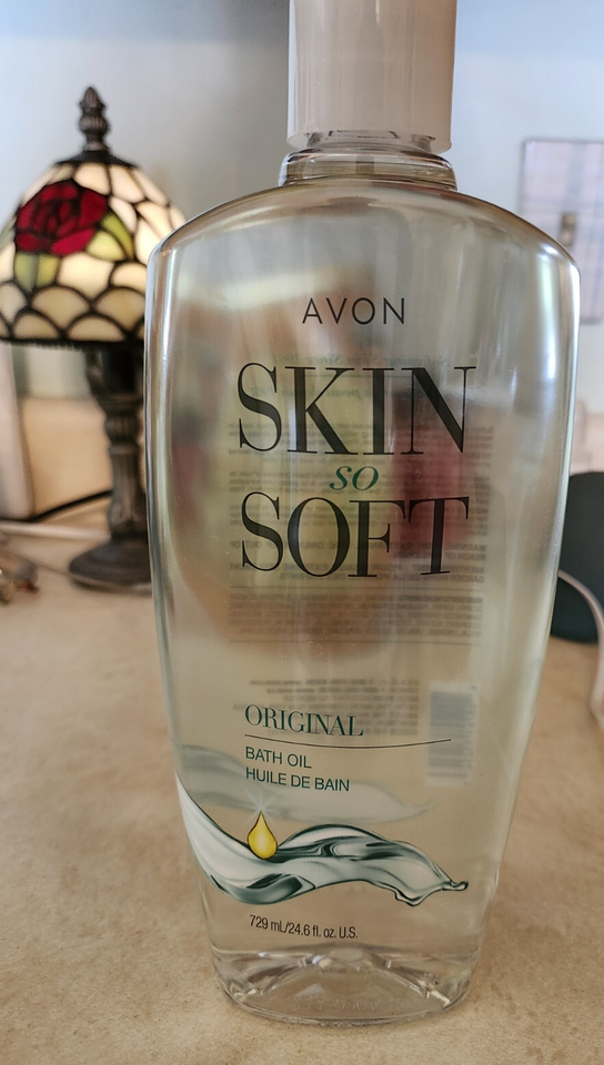 AVON SKIN SO SOFT ORIGINAL BATH OIL Bonus 24.6FL.OZ NEW SEALED | eBay