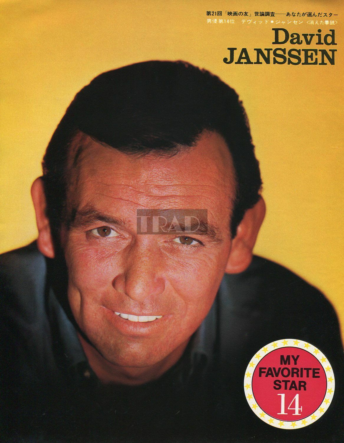 DAVID JANSSEN / MIREILLE DARC 1967 Vintage | Grelly USA