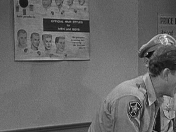 BARBERSHOP HAIRCUT POSTER FLOYD RARE ANDY GRIFFITH PROP TV MAYBERRY ...