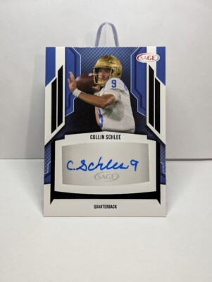 2023 SAGE Collin Schlee #A-CS Autograph UCLA | eBay